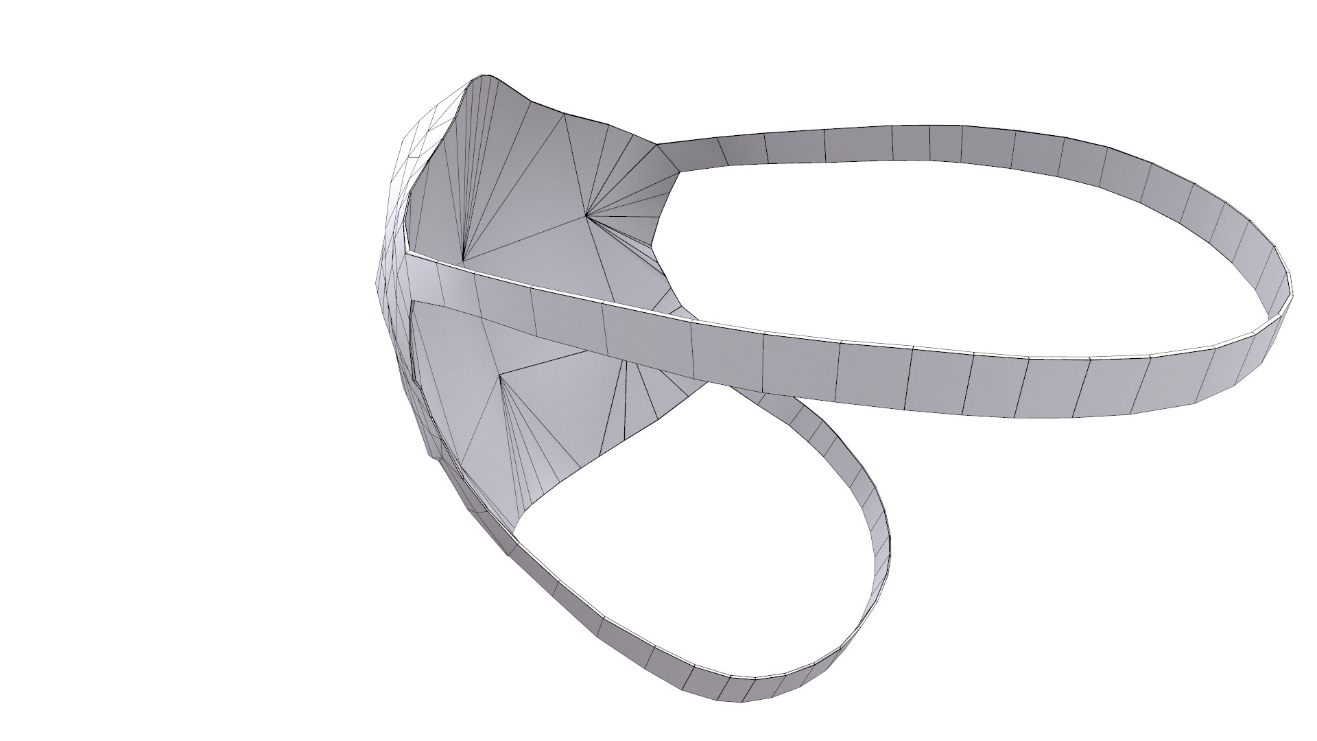 3D Model Disposable Surgical Mask Low Poly - TurboSquid 2391213