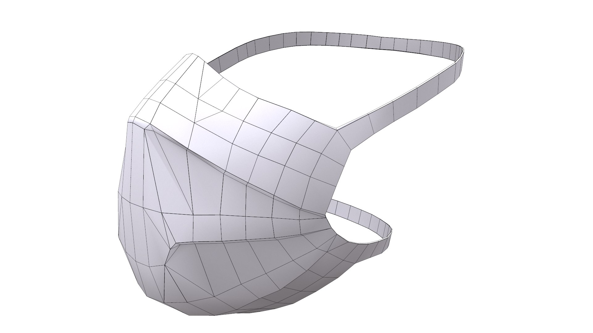 3D Model Disposable Surgical Mask Low Poly - TurboSquid 2391213