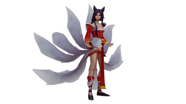 Ahri - League of Legends - Rigged Modelo 3D - TurboSquid 1961582