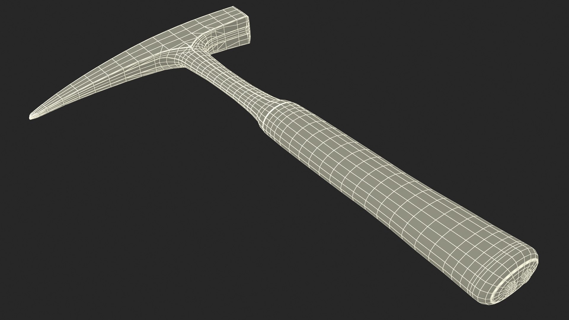 Rock Pick Hammer 3D model - TurboSquid 2141434