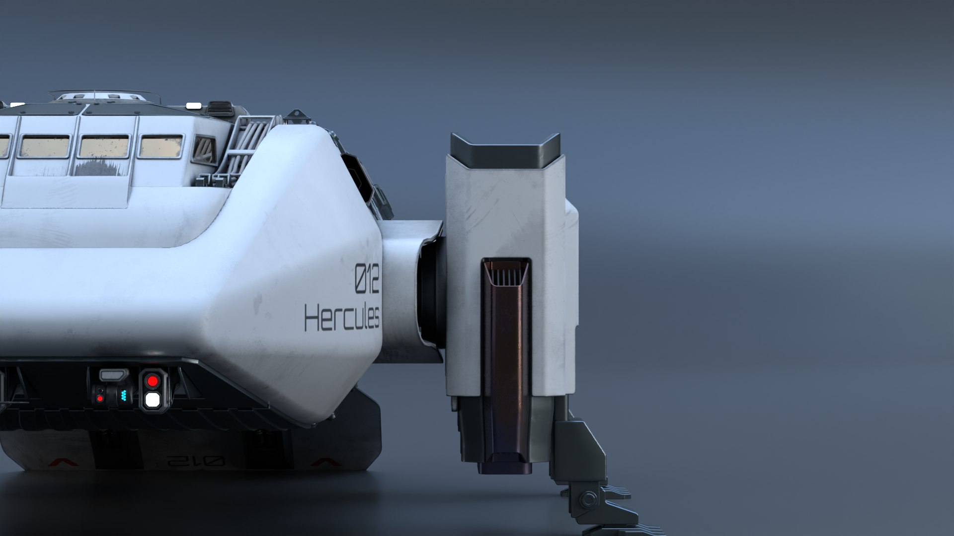 Pbr-The Mars Lander Hercules 3D Model - TurboSquid 2434342