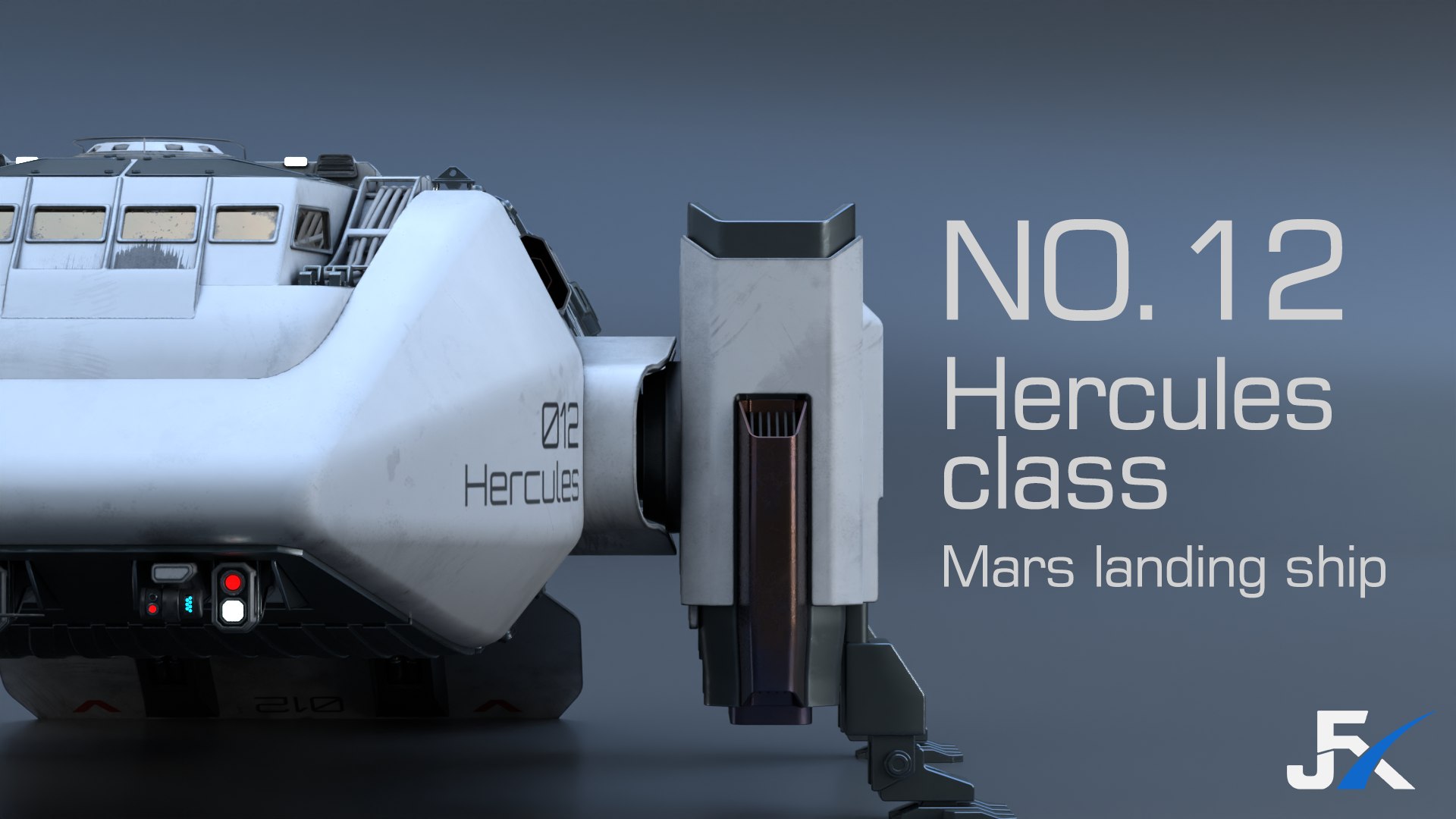 Pbr-The Mars Lander Hercules 3D Model - TurboSquid 2434342