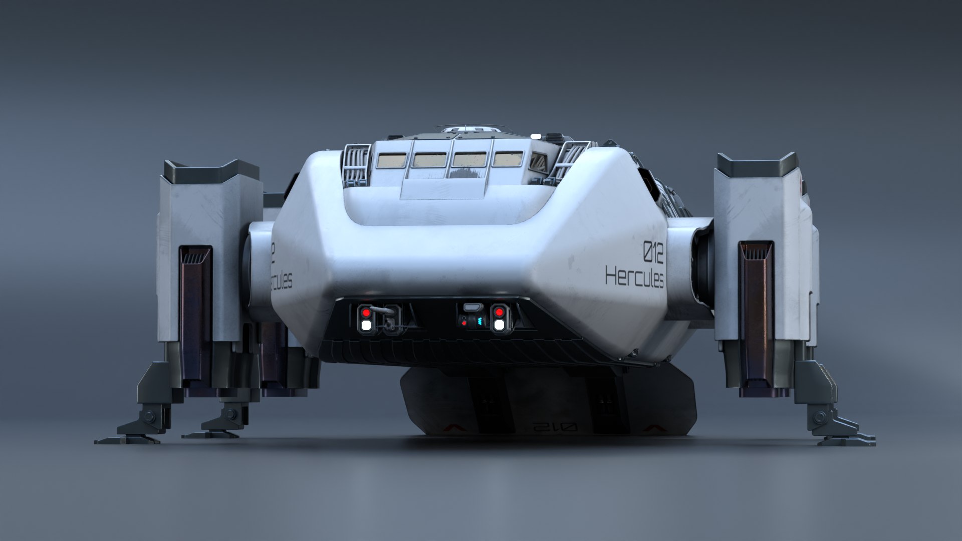 Pbr-The Mars Lander Hercules 3D Model - TurboSquid 2434342