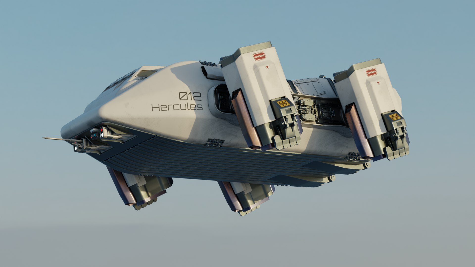 Pbr-The Mars Lander Hercules 3D Model - TurboSquid 2434342