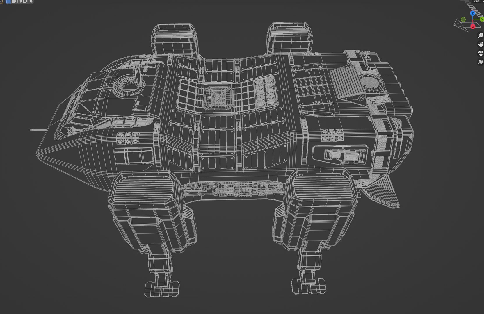Pbr-The Mars Lander Hercules 3D Model - TurboSquid 2434342
