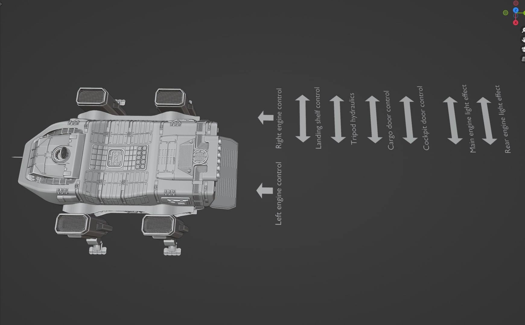 Pbr-The Mars Lander Hercules 3D Model - TurboSquid 2434342