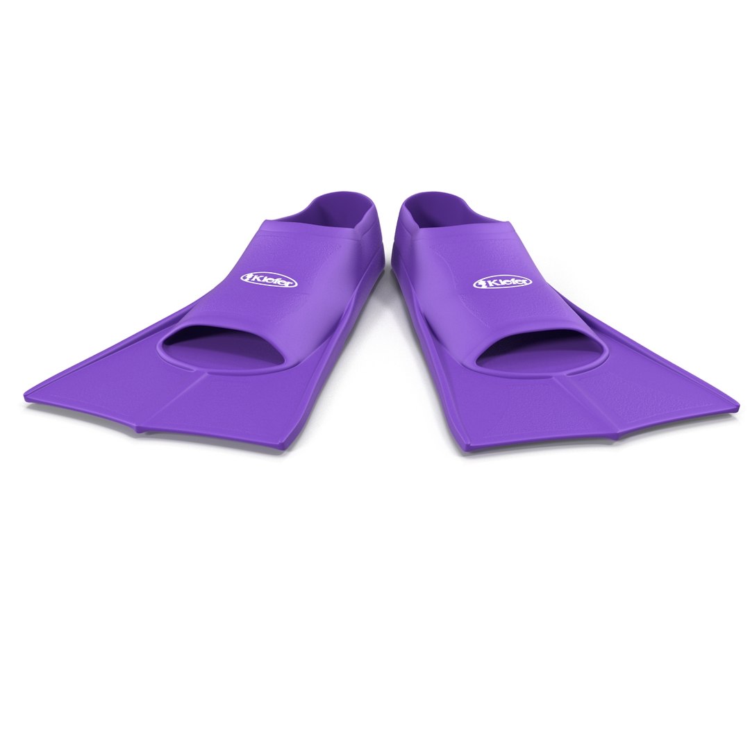 c4d swim fins purple