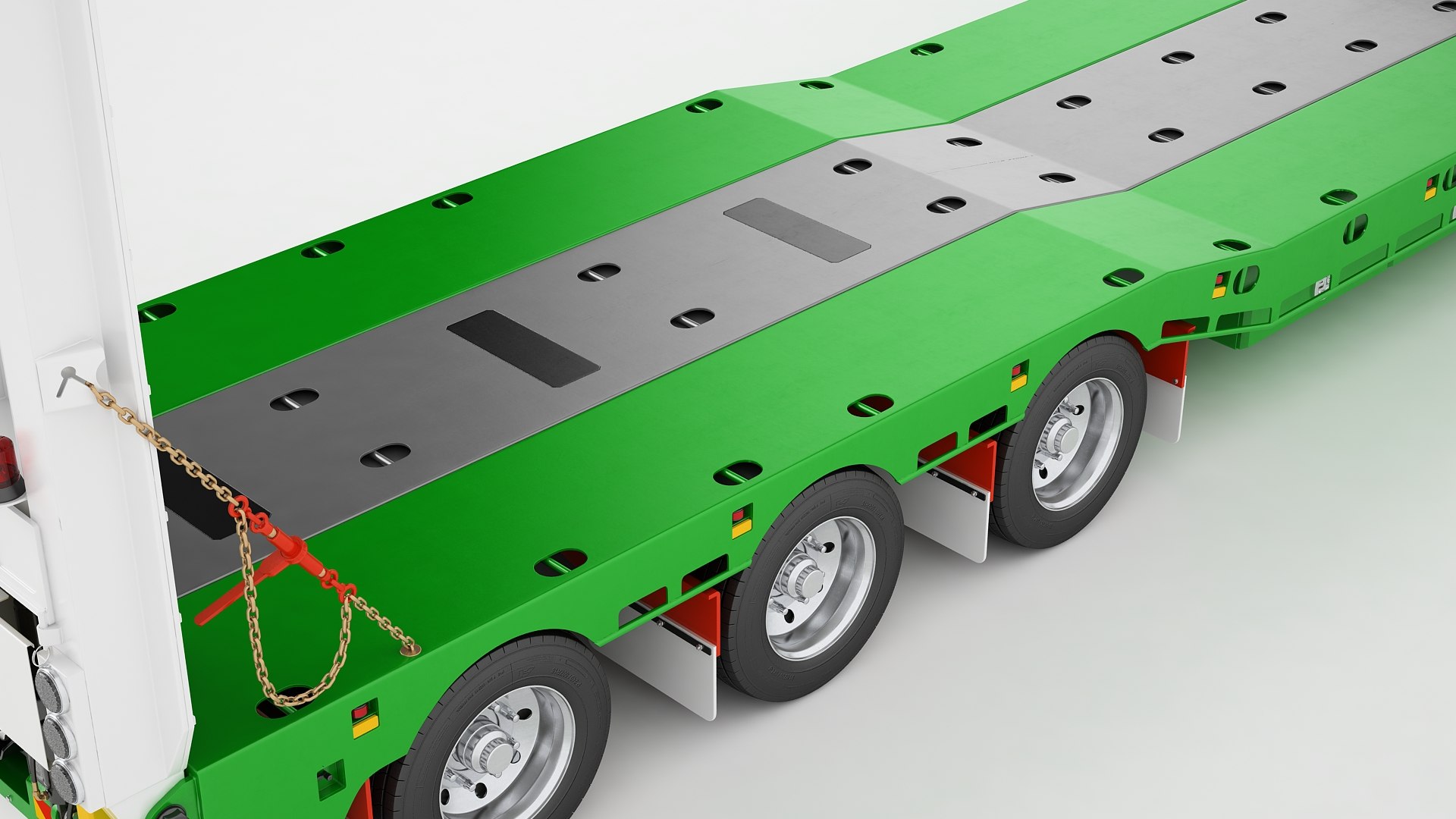 3D Drake Trailers Steerable Widener Low Loader 04 model - TurboSquid ...