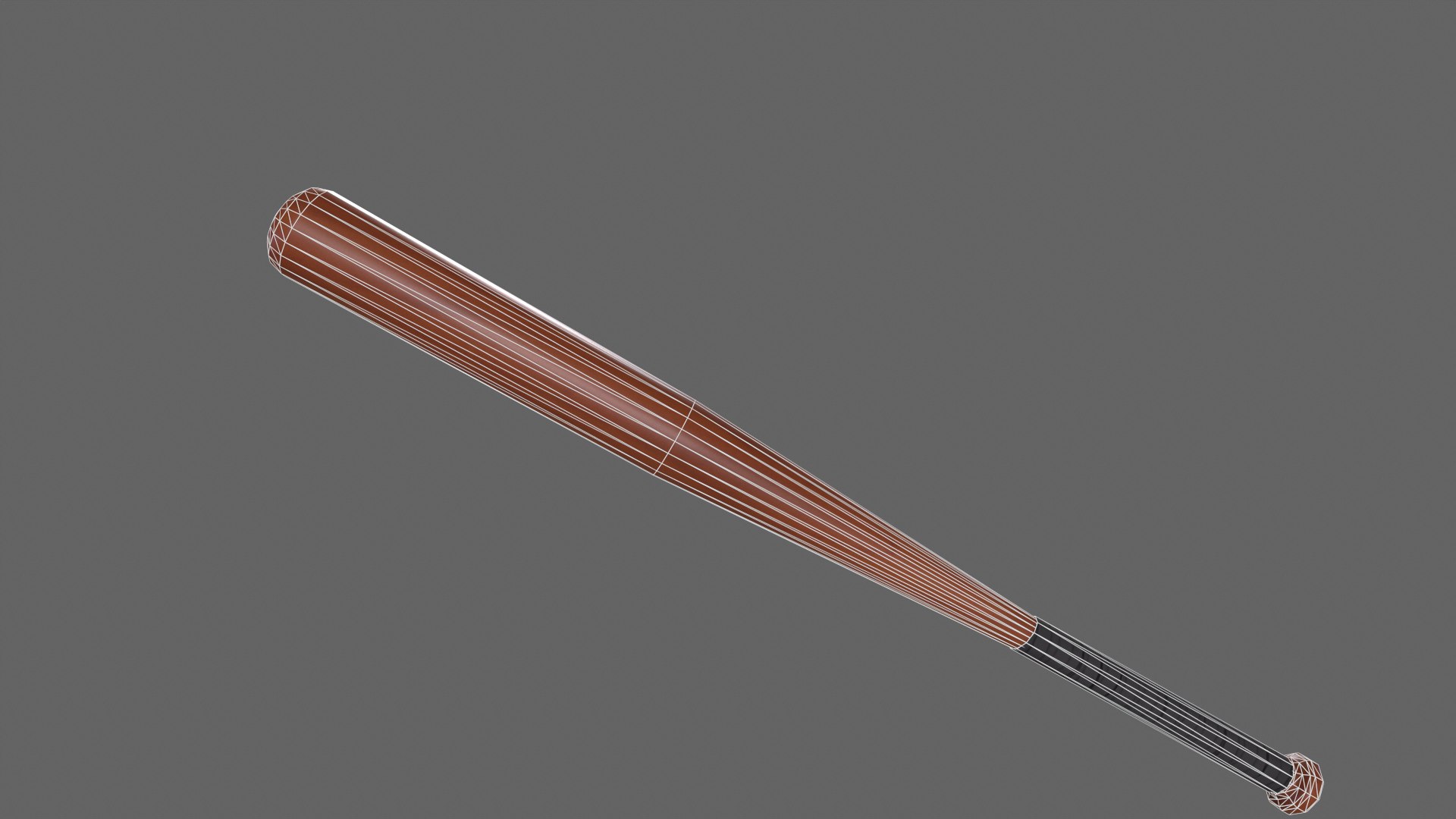 3D PBR Wooden Baseball Bat - TurboSquid 1830054