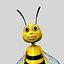 Cartoon Bee 3d Model