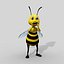 Cartoon Bee 3d Model