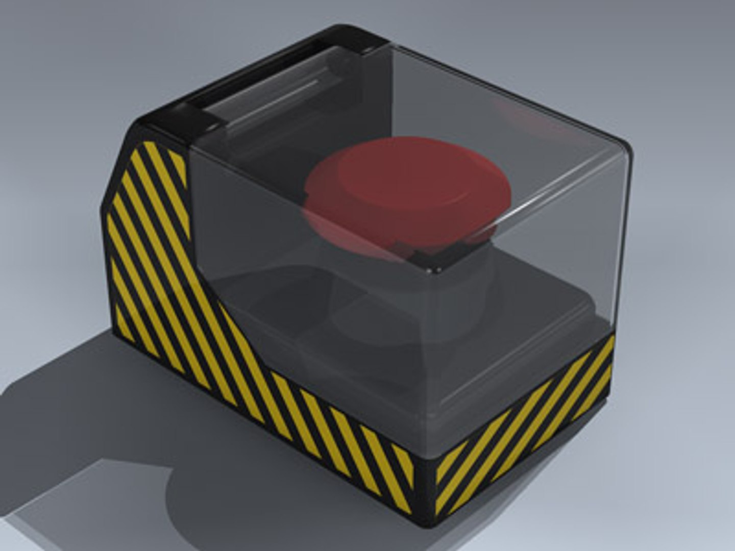 Panic Button 3d Model