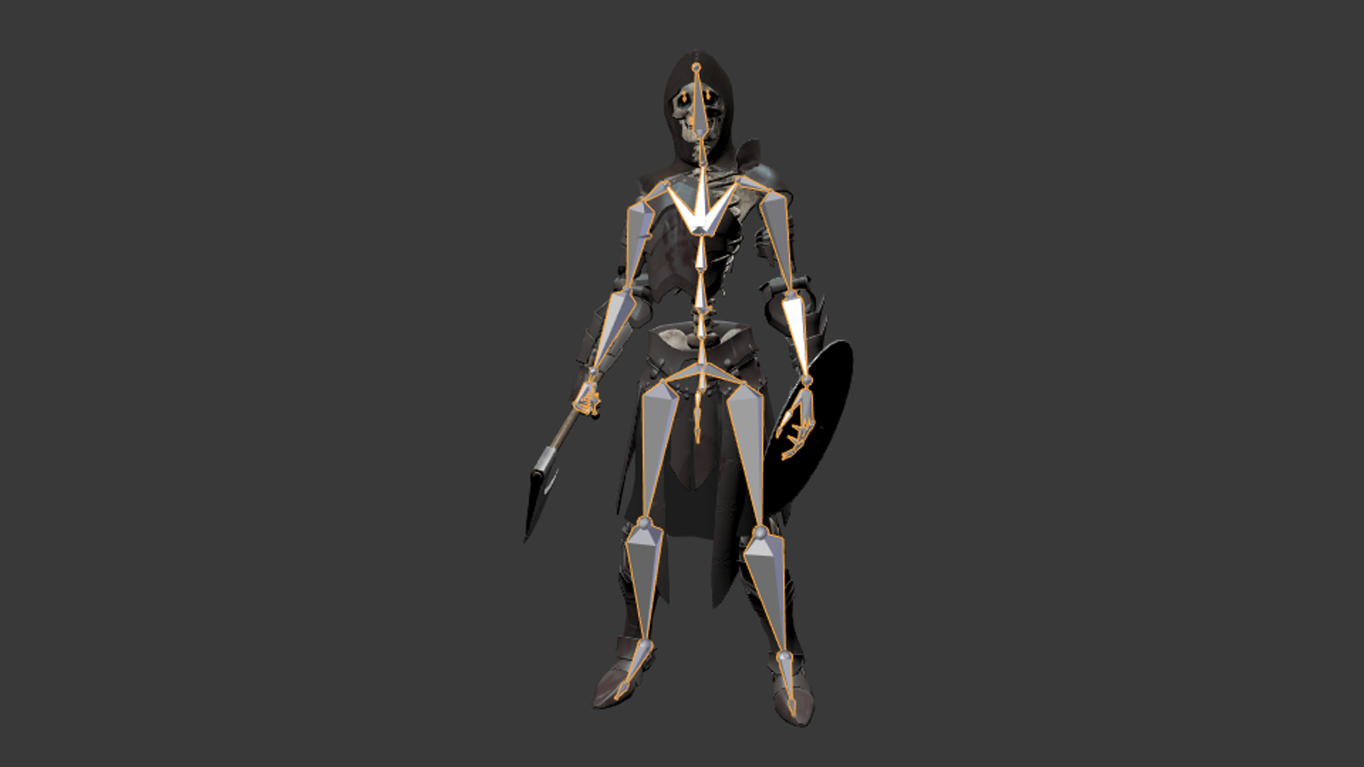 3D Skeleton Warrior - TurboSquid 1725876