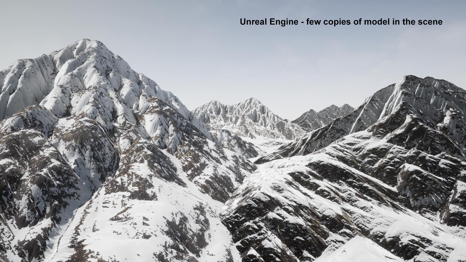 3D Model Terrain Mountain Range Alaska 32sc Landscape - TurboSquid 2187836