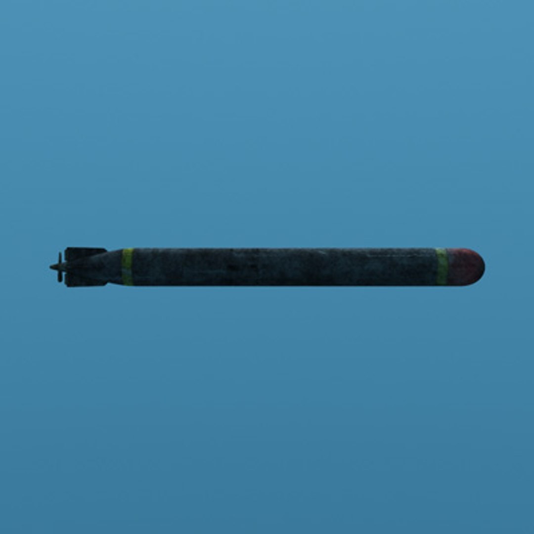 3d Model Ww1 Torpedo