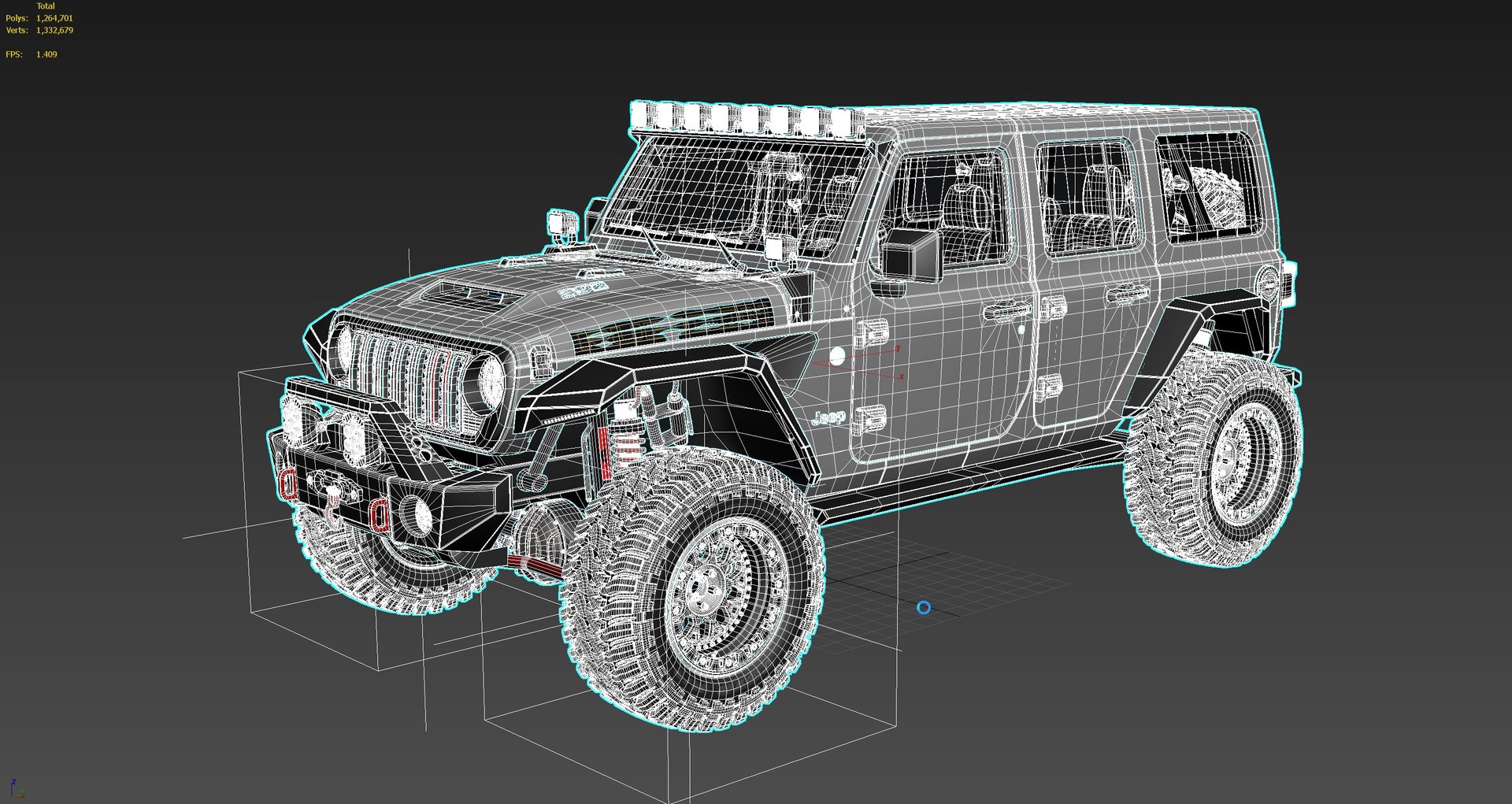 3D Jeep Wrangler Rubicon 392 Sport Utility Custom 2025 - TurboSquid 2415681