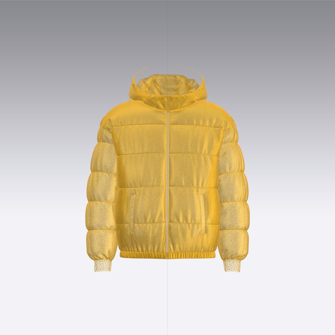 Puffer Jacket 3D Model 3D Model - TurboSquid 2235585