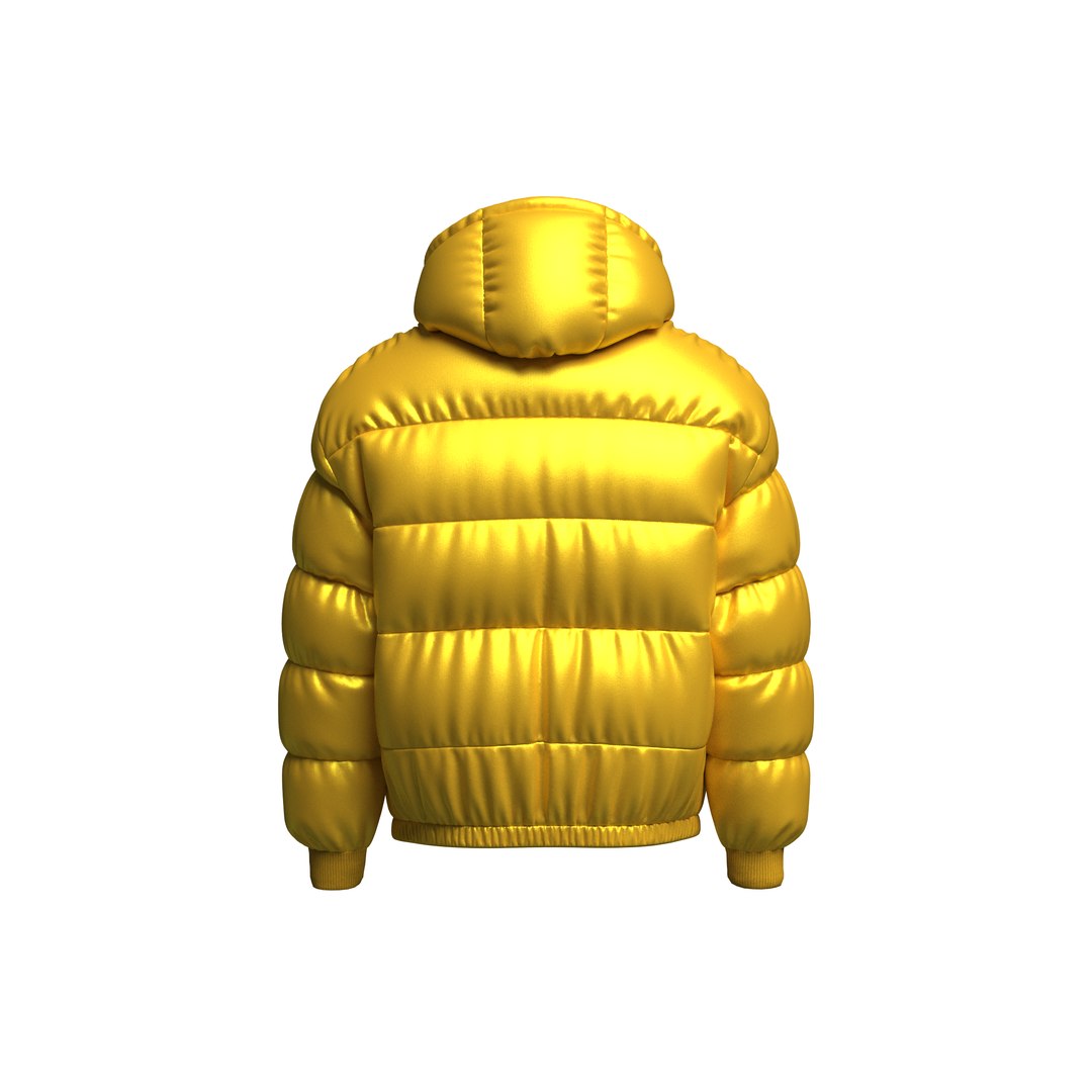 Puffer Jacket 3D Model 3D Model - TurboSquid 2235585