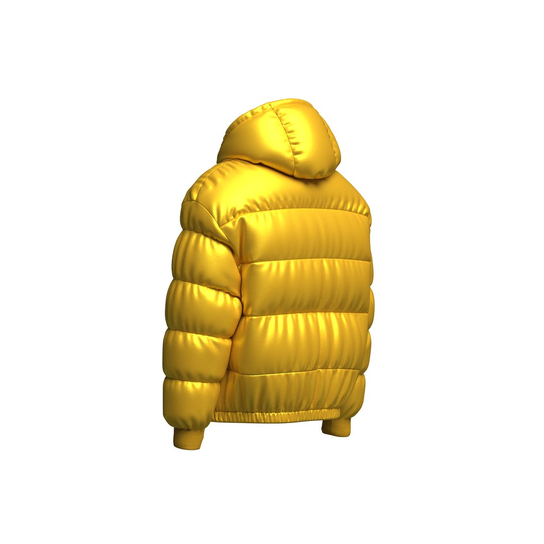 Puffer Jacket 3D Model 3D Model - TurboSquid 2235585