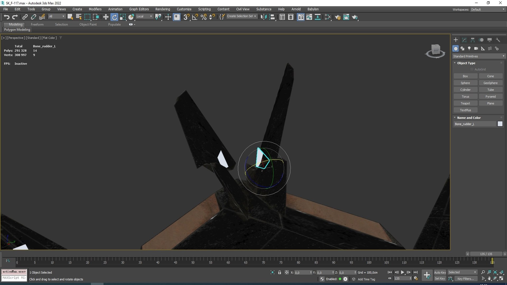 3D Rigged F-117 Nighthawk Stealth Jet Model - TurboSquid 2415535