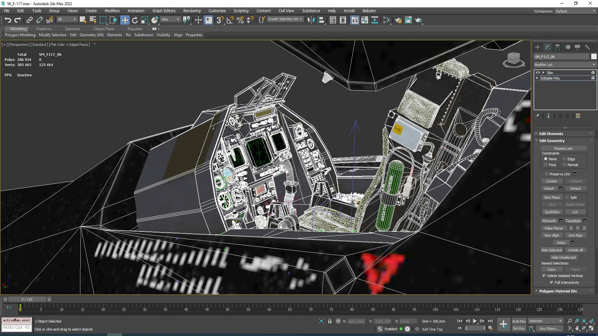 3D Rigged F-117 Nighthawk Stealth Jet Model - TurboSquid 2415535