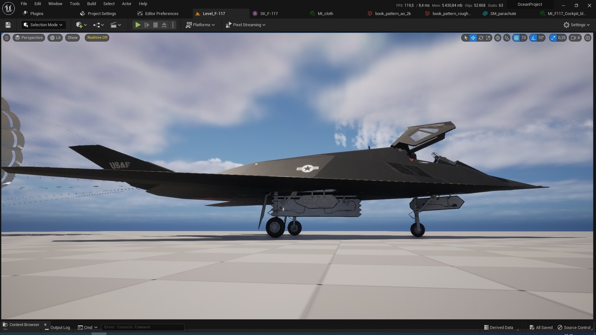 3D Rigged F-117 Nighthawk Stealth Jet Model - TurboSquid 2415535