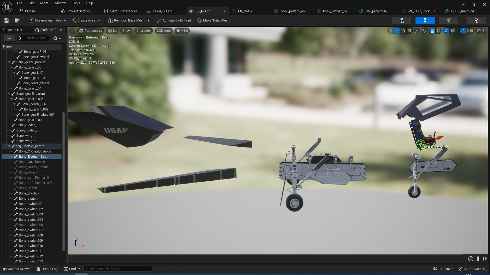 3D Rigged F-117 Nighthawk Stealth Jet Model - TurboSquid 2415535