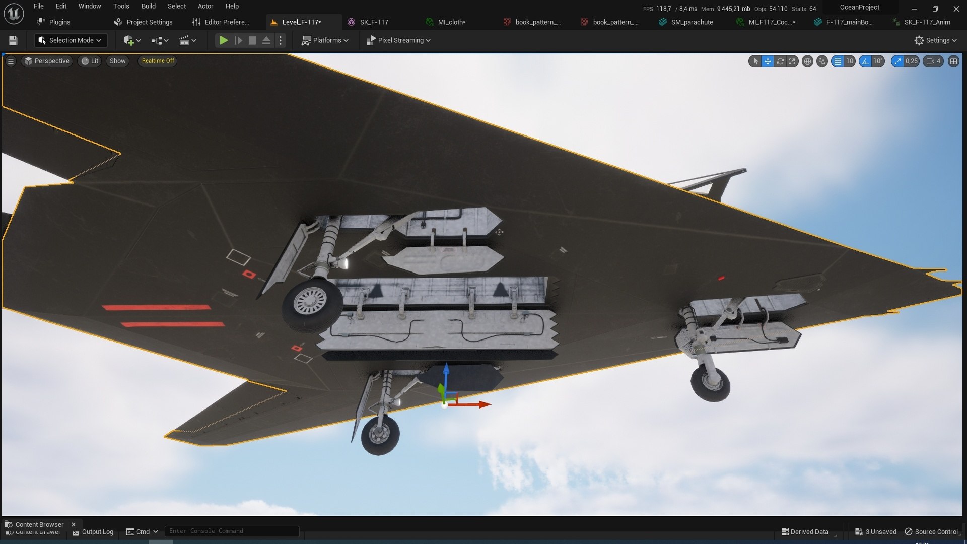 3D Rigged F-117 Nighthawk Stealth Jet Model - TurboSquid 2415535