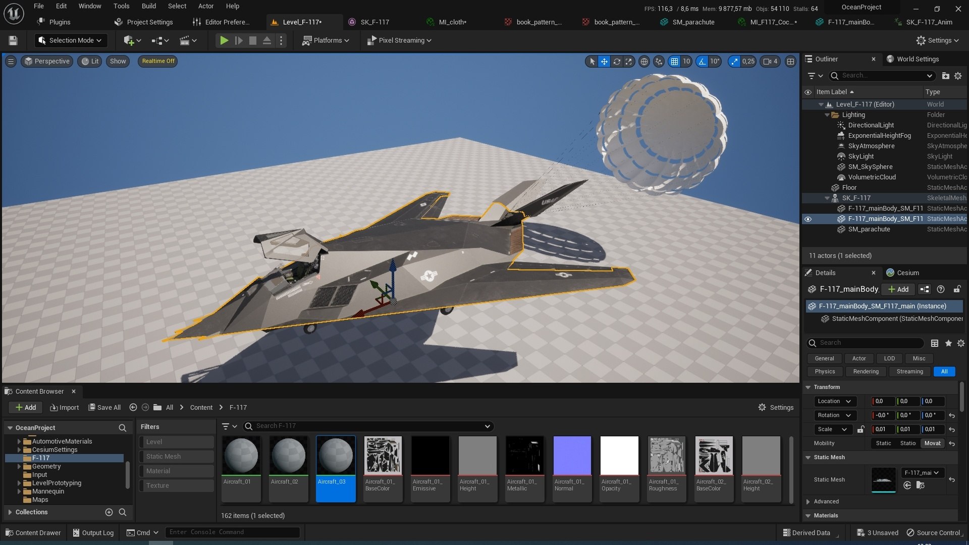 3D Rigged F-117 Nighthawk Stealth Jet Model - TurboSquid 2415535
