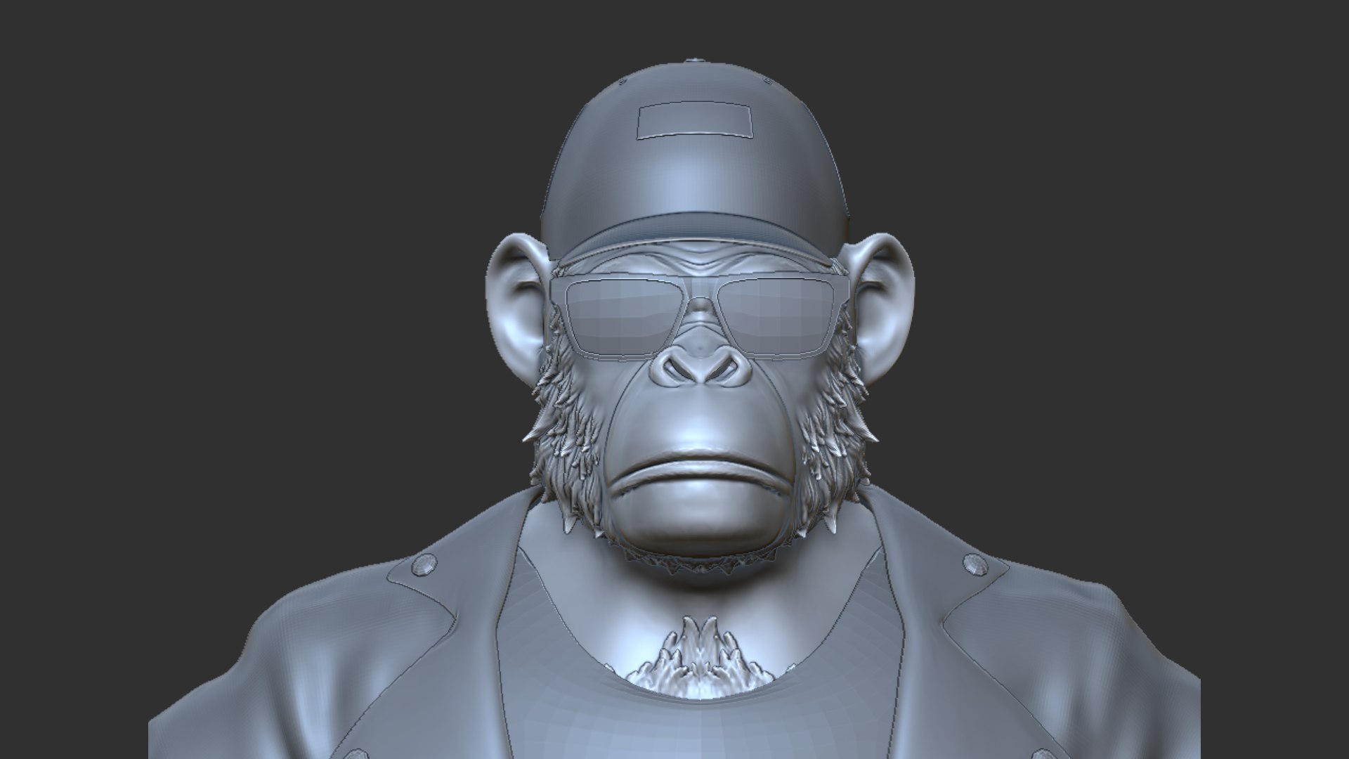 Ape Character 3D Model - TurboSquid 2212491