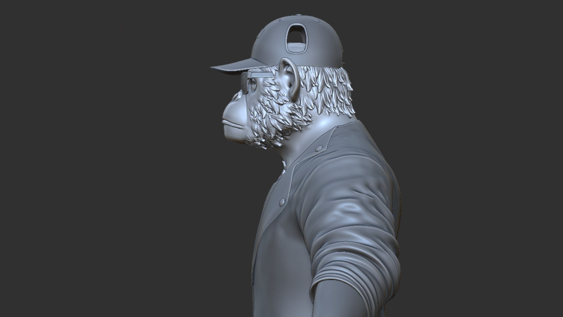 Ape Character 3D Model - TurboSquid 2212491