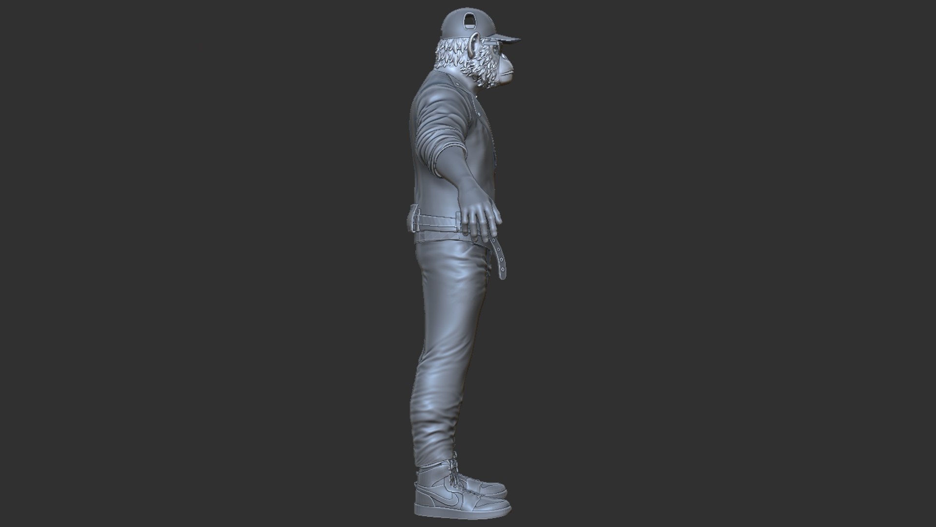 Ape Character 3D Model - TurboSquid 2212491