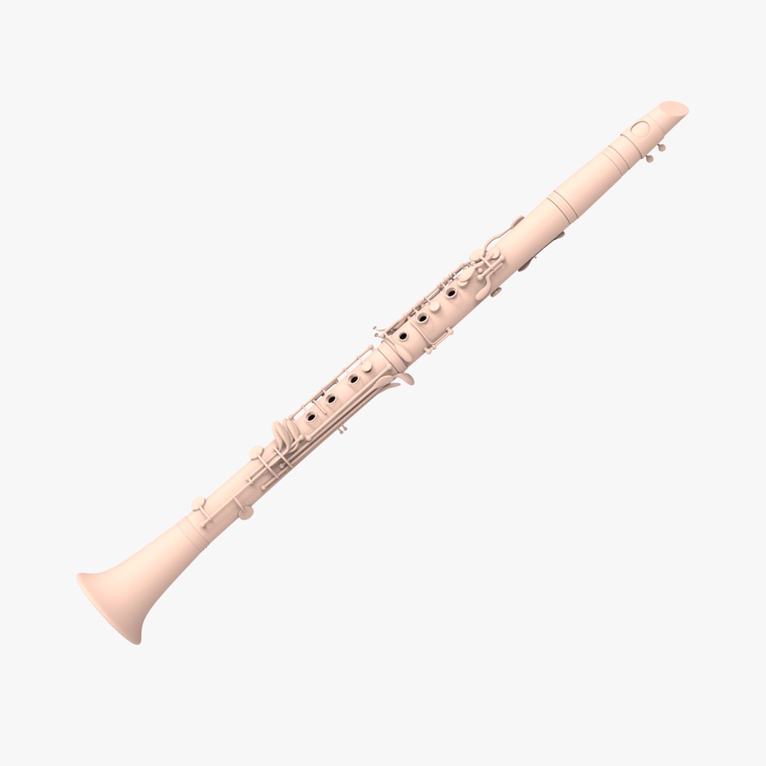 Clarinet 3D Model - TurboSquid 2130676