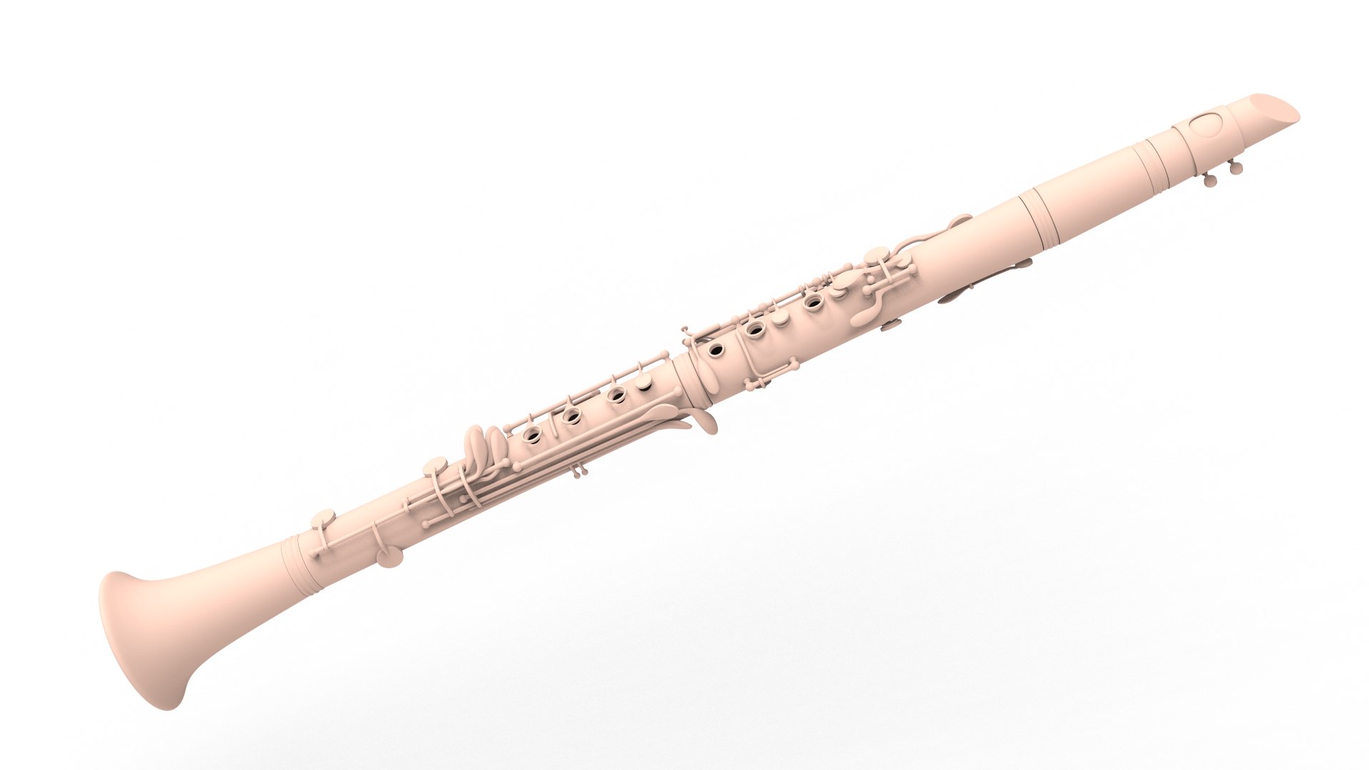 Clarinet 3D Model - TurboSquid 2130676