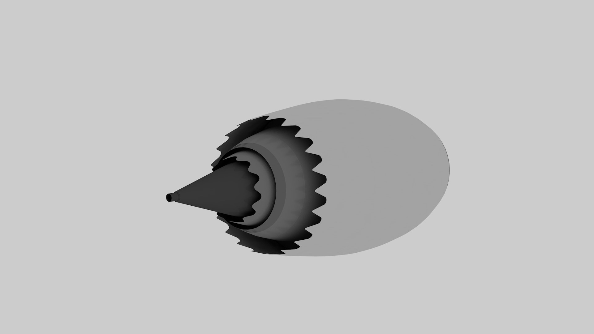 3D Model Engine Nacelle - TurboSquid 1568091