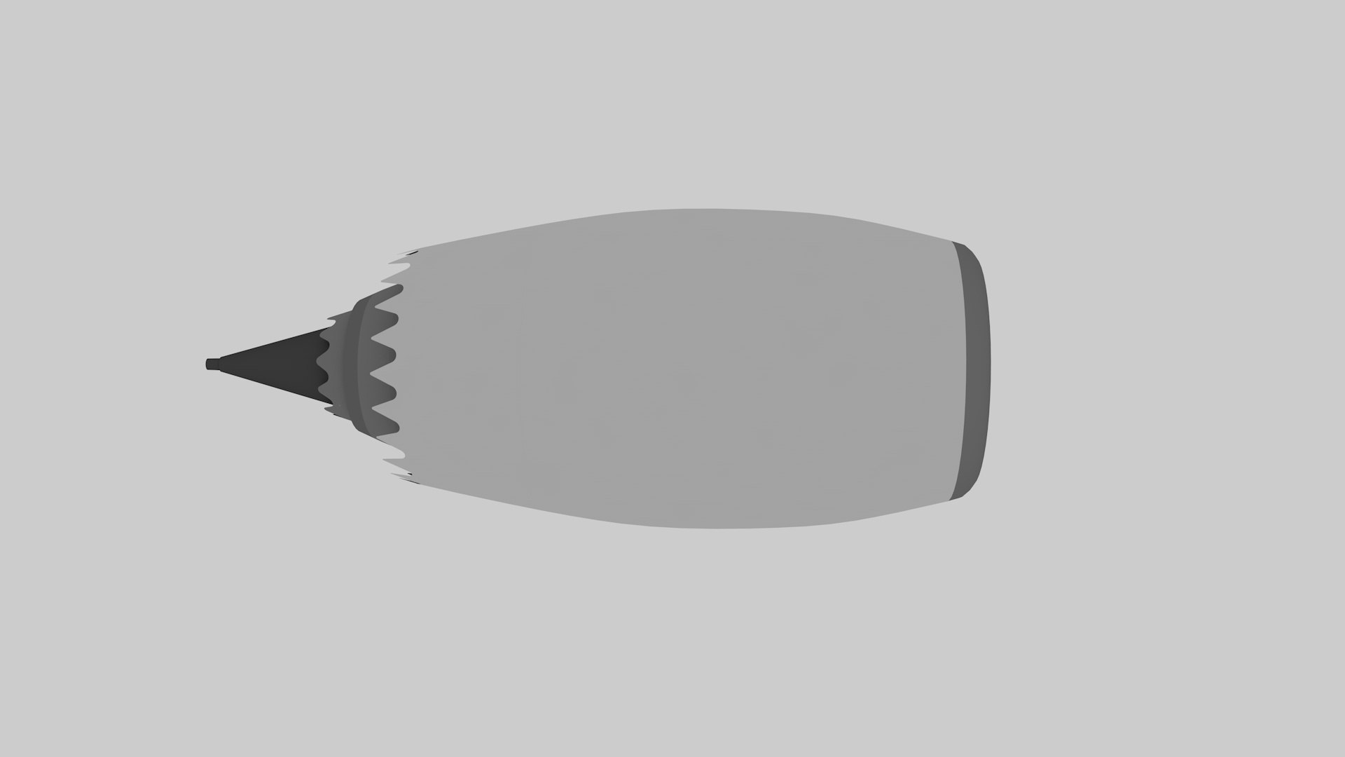 3D Model Engine Nacelle - TurboSquid 1568091