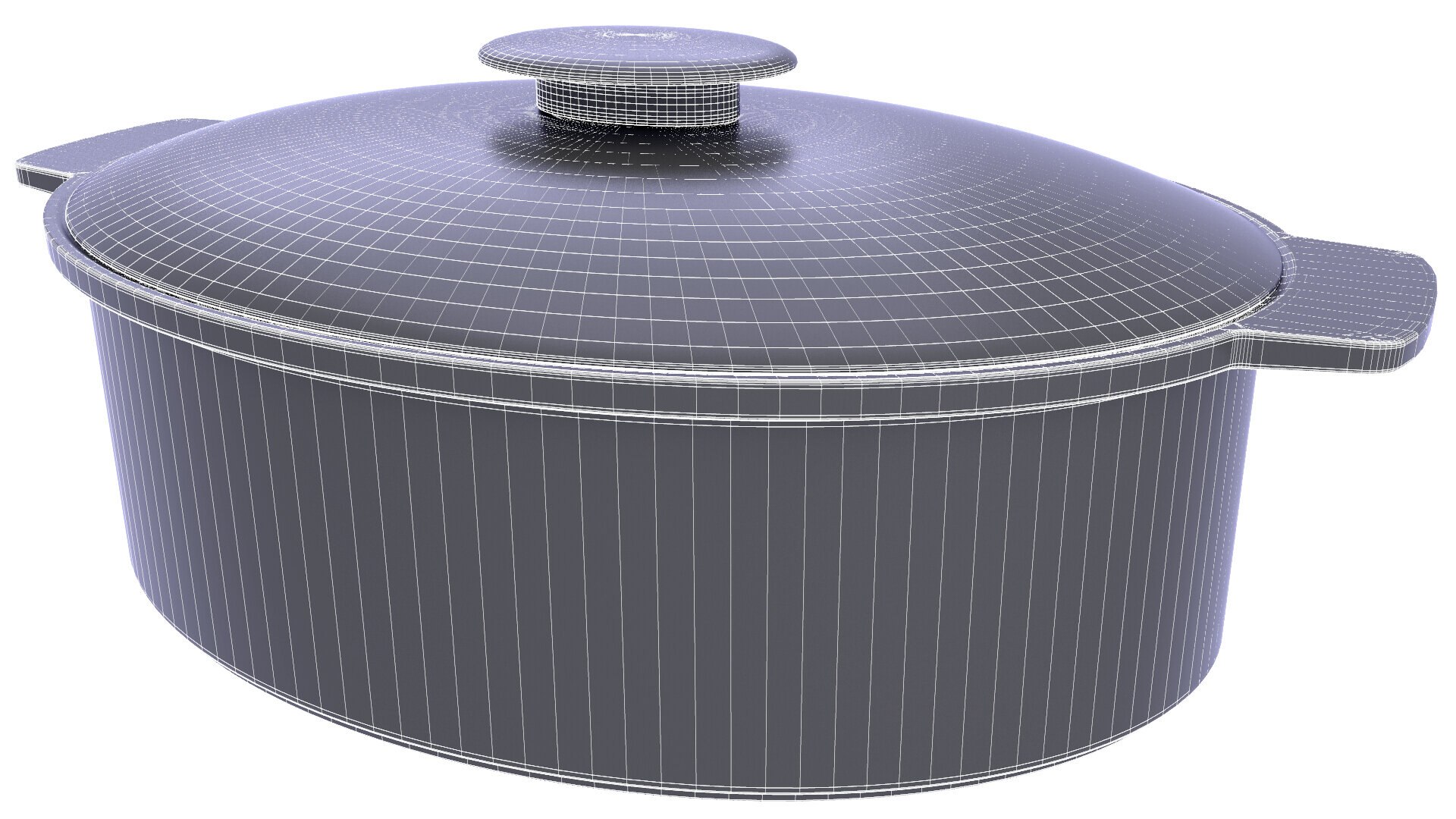 3D Cooker Pot Cast Iron Heat-Resistant Vessel 1 Model - TurboSquid 1775944