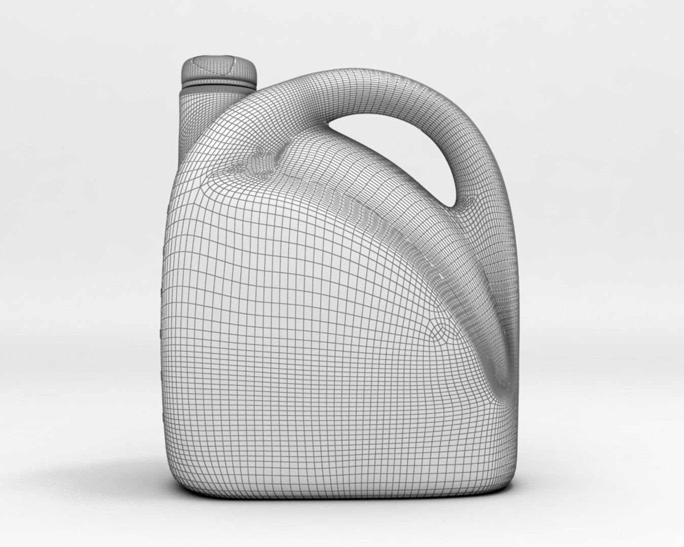 motor oil 3d model