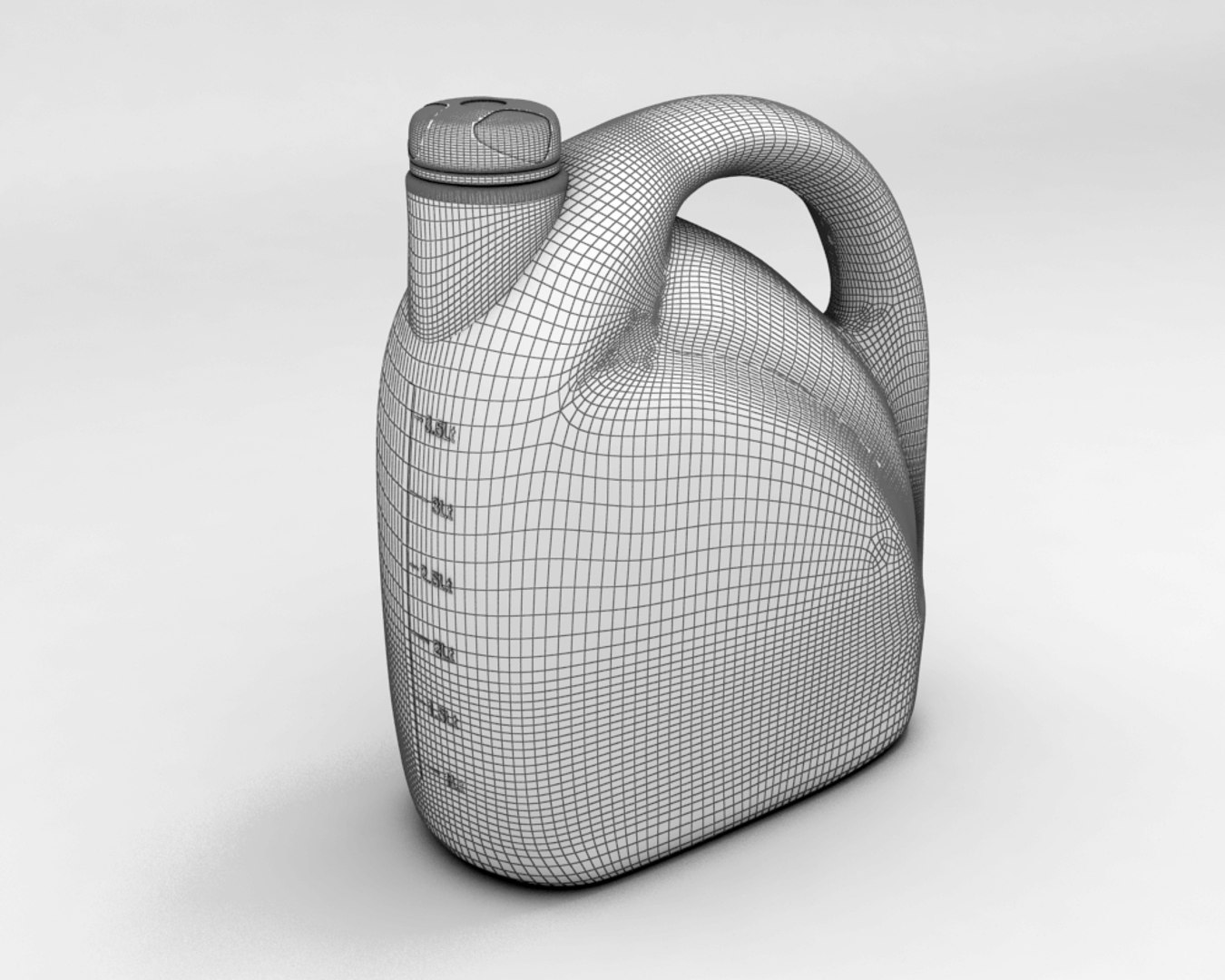 motor oil 3d model