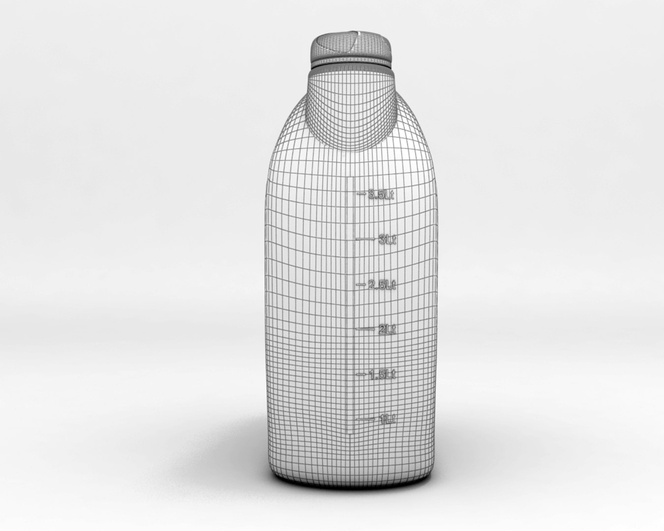 motor oil 3d model
