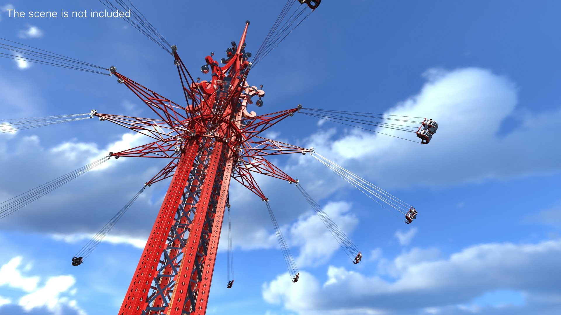 3D Vertical Swing Carousel - TurboSquid 2279788