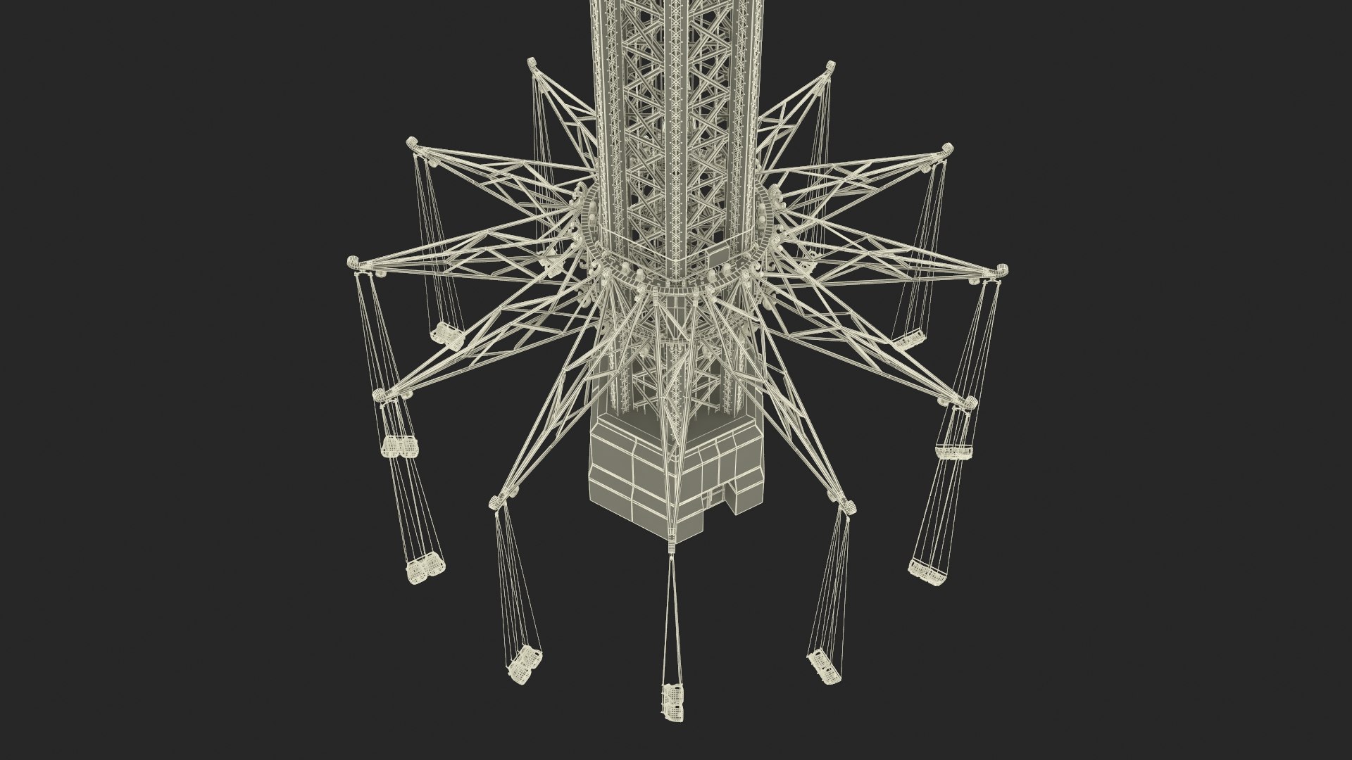 3D Vertical Swing Carousel - TurboSquid 2279788