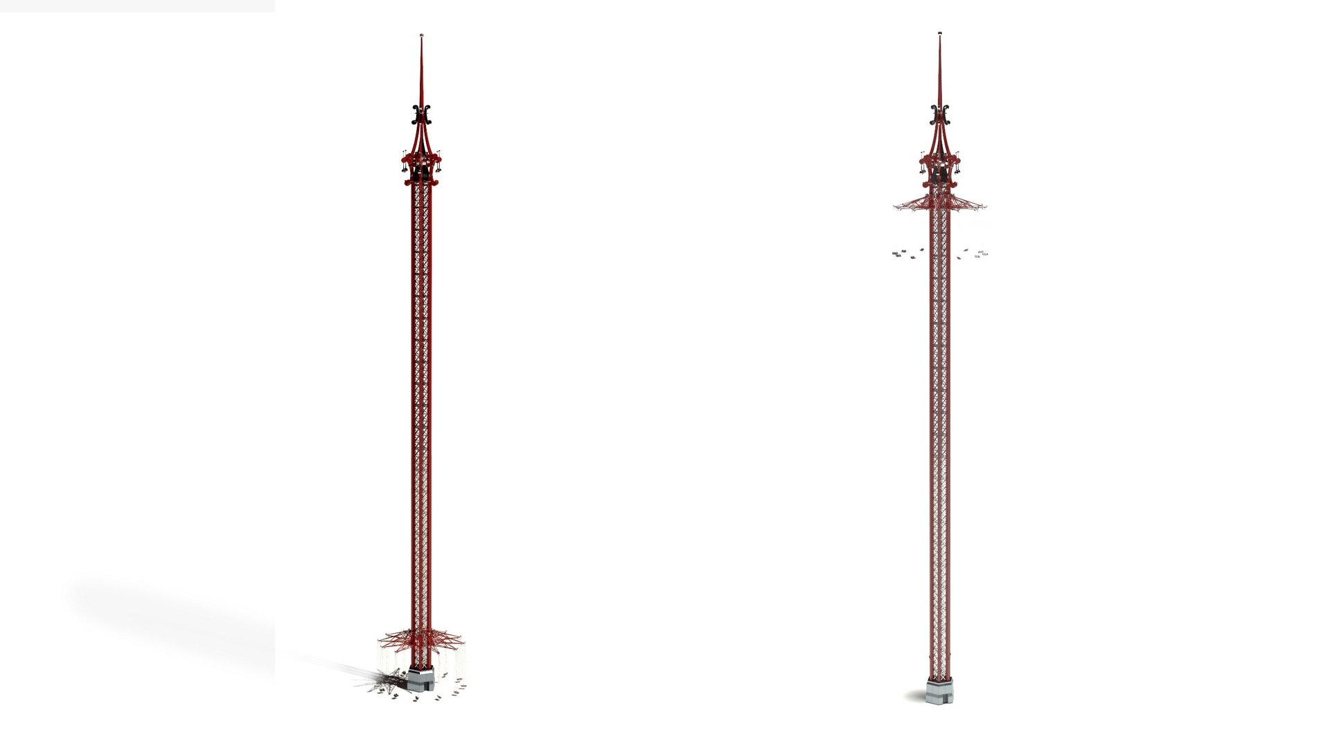 3D Vertical Swing Carousel - TurboSquid 2279788