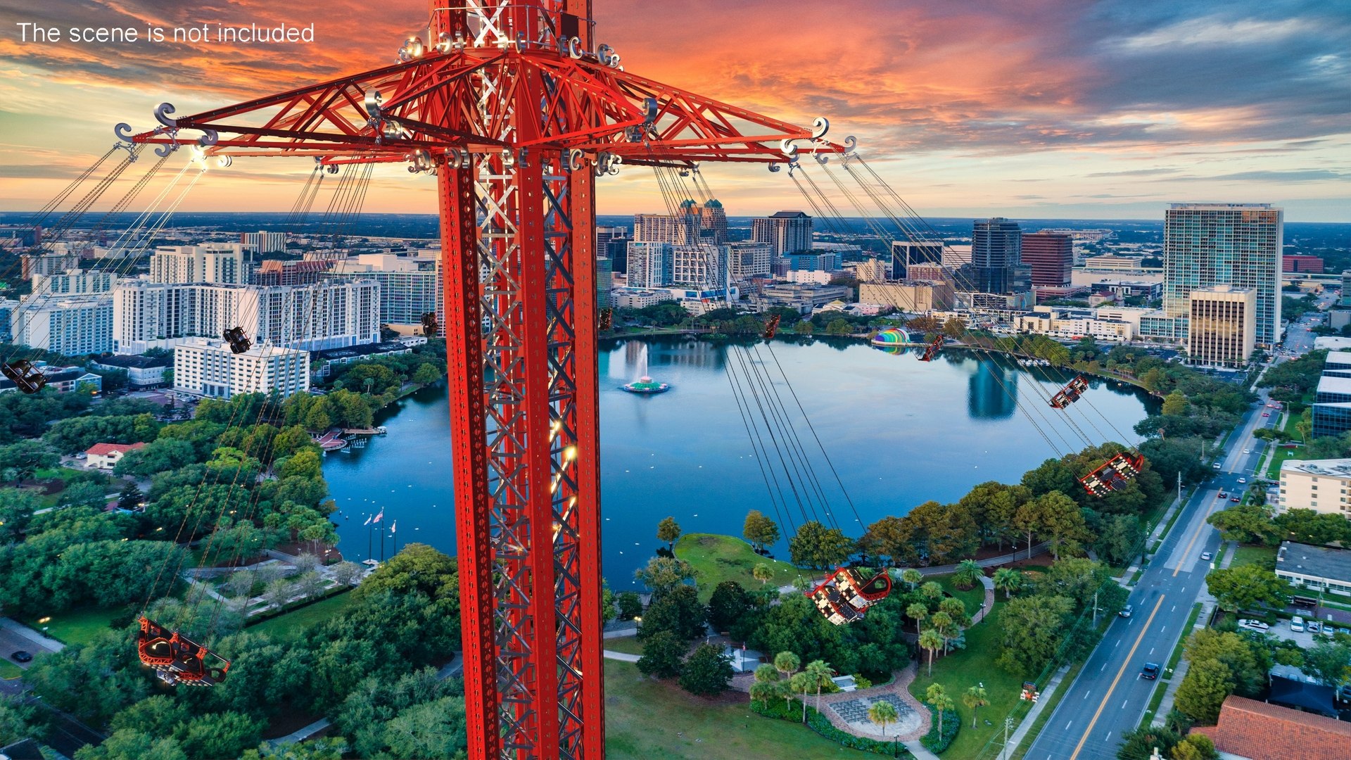 3D Vertical Swing Carousel - TurboSquid 2279788