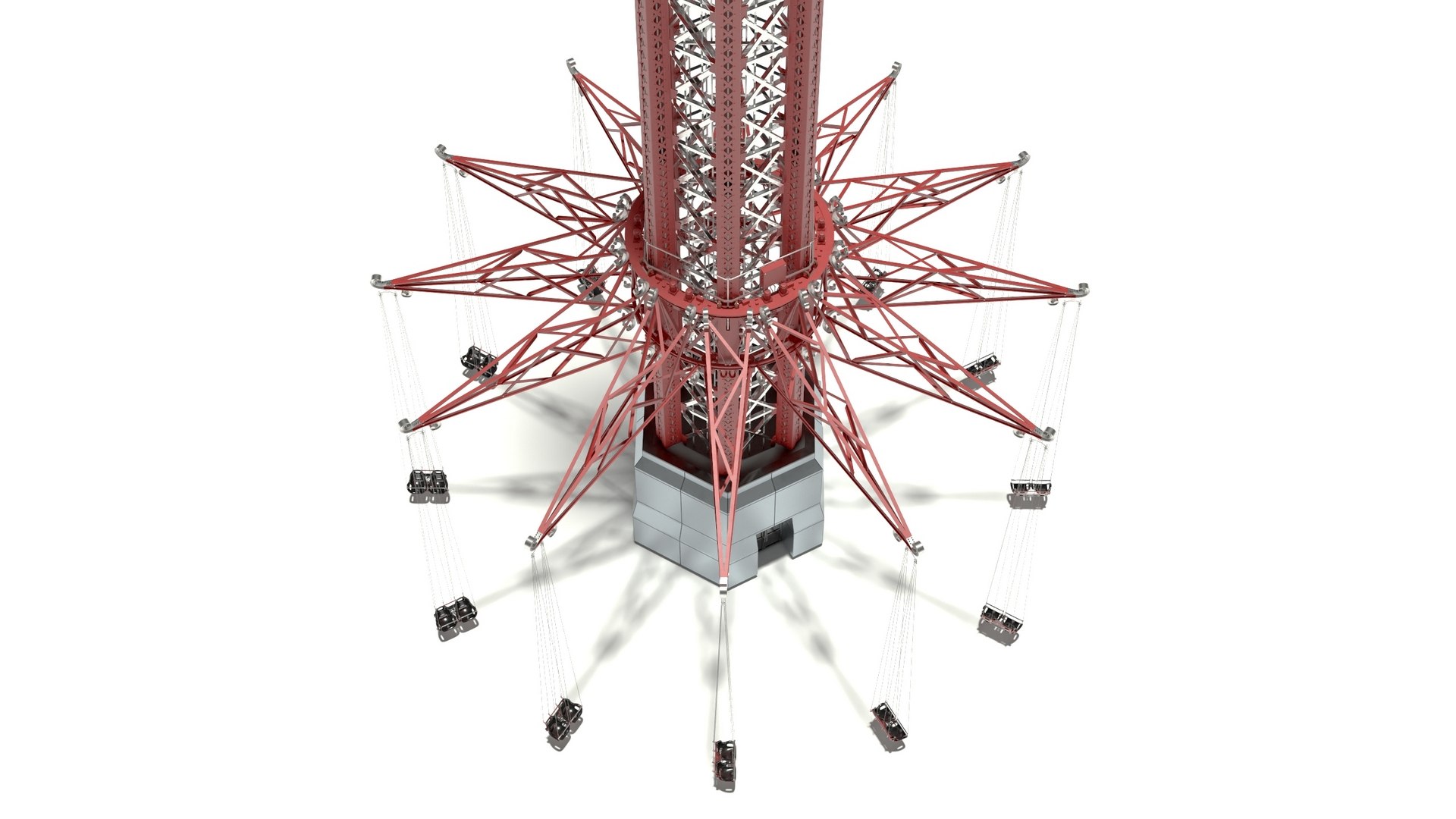 3D Vertical Swing Carousel - TurboSquid 2279788
