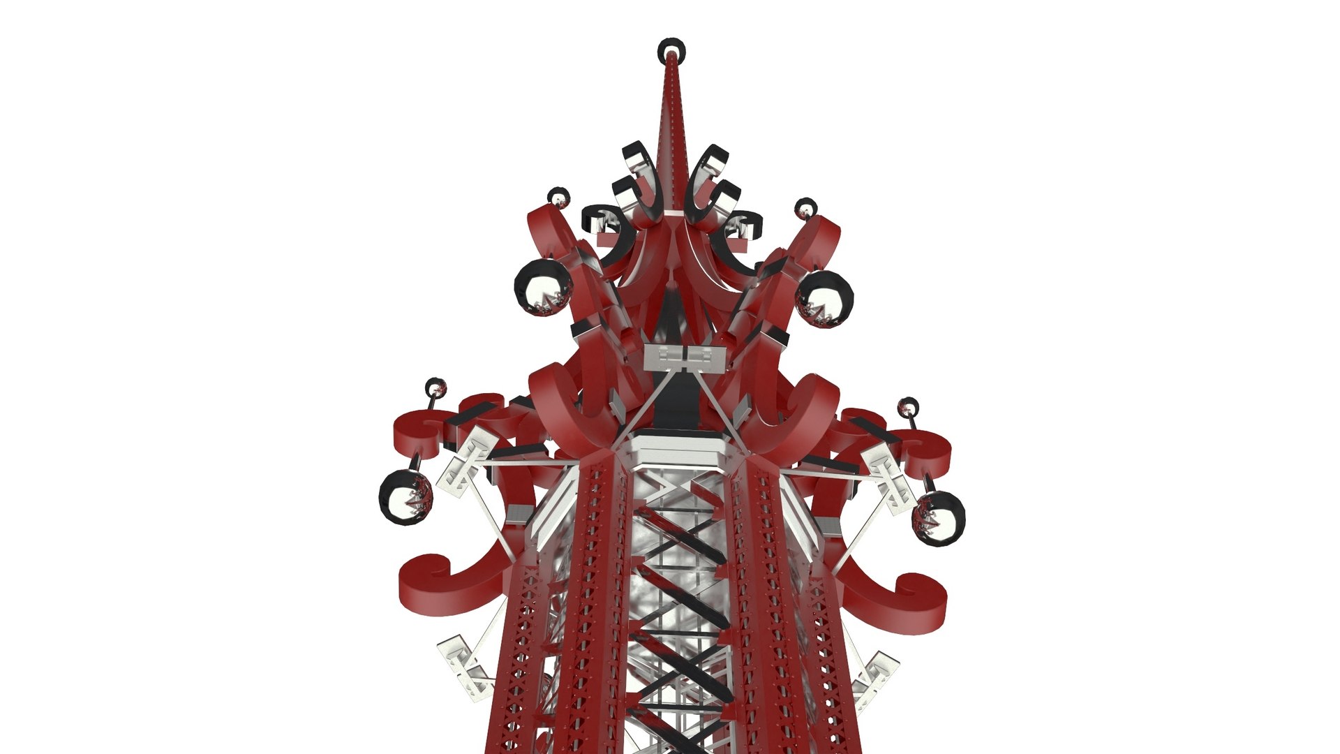 3D Vertical Swing Carousel - TurboSquid 2279788