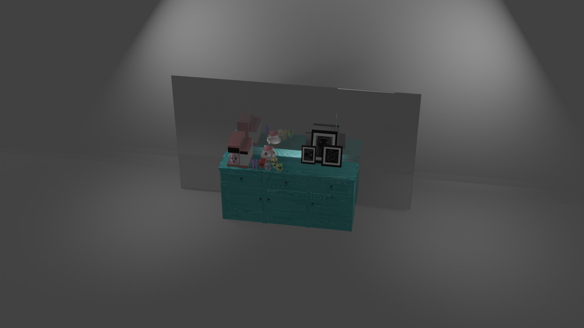 Free 3D vintage buffet - TurboSquid 1637473