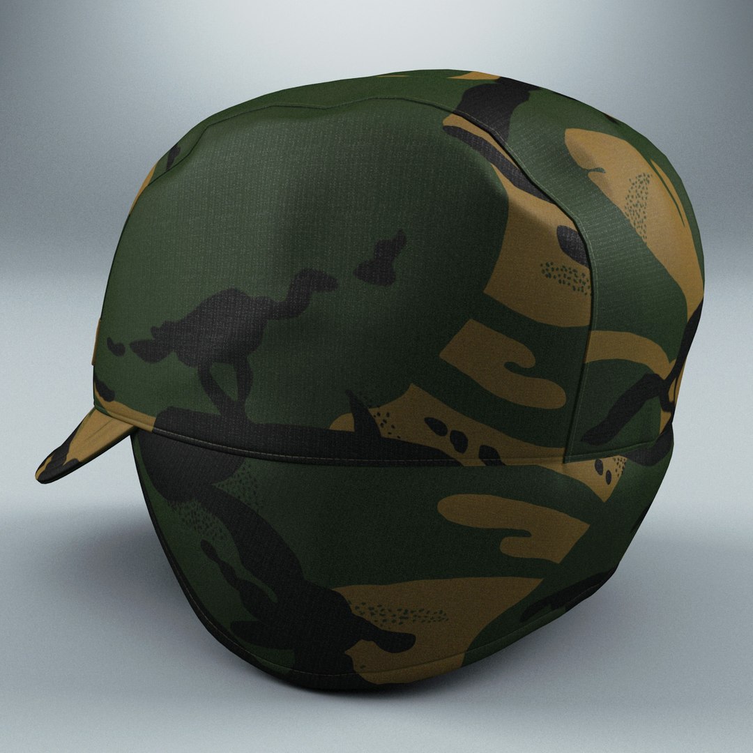 3d Camouflage Field Hat