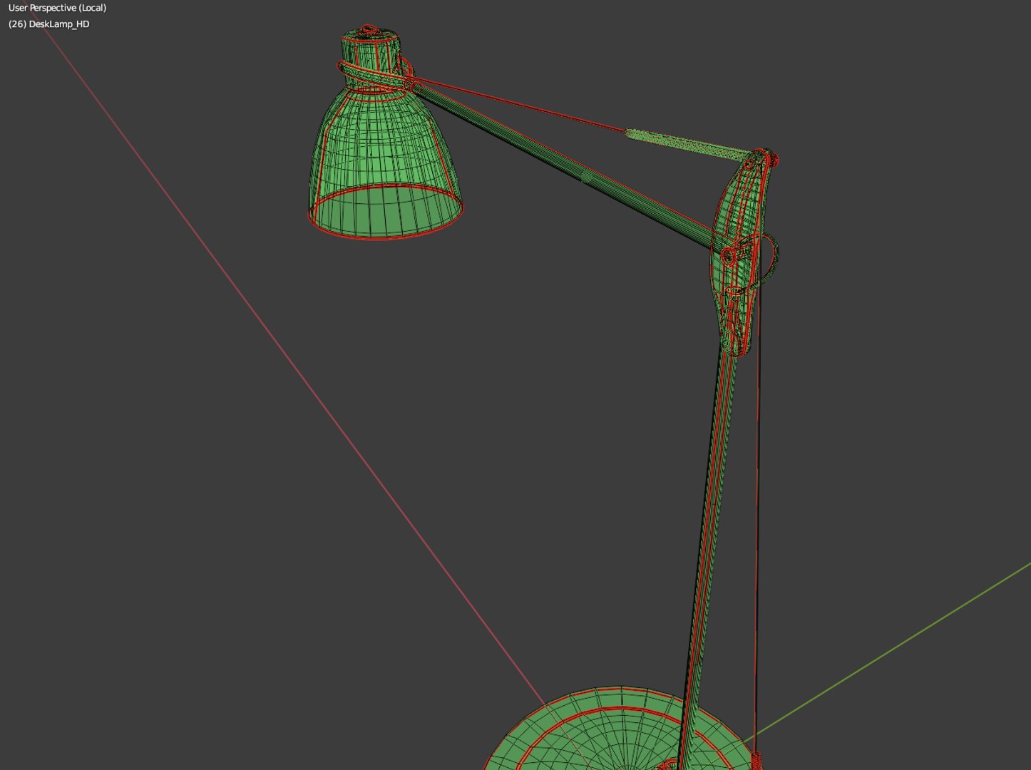 3D Model Desk Lamp - TurboSquid 1595157