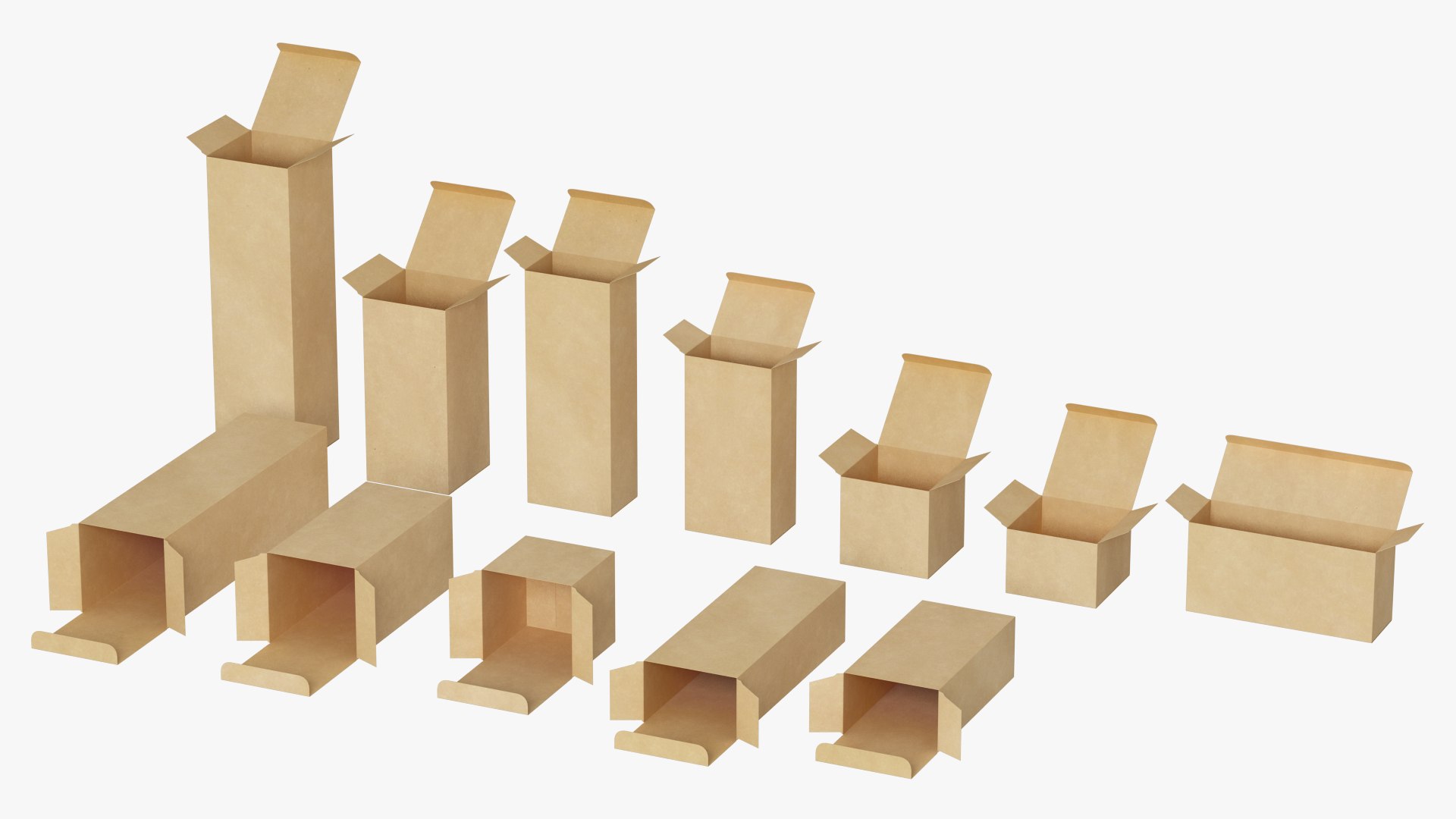 3D model Boxes Set 03 - TurboSquid 2084863